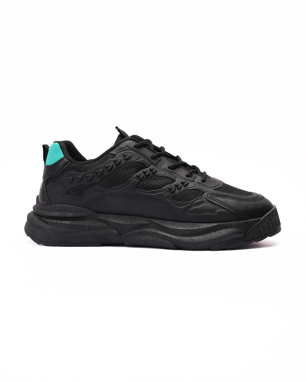 Step up Men's Black Sneaker