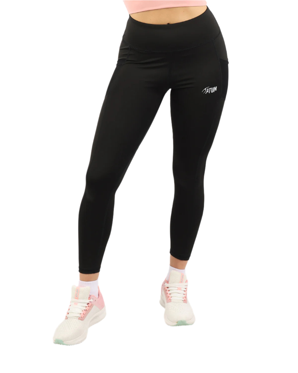 ATUM Sportswear | Pocket Flex Capri Black Leggings